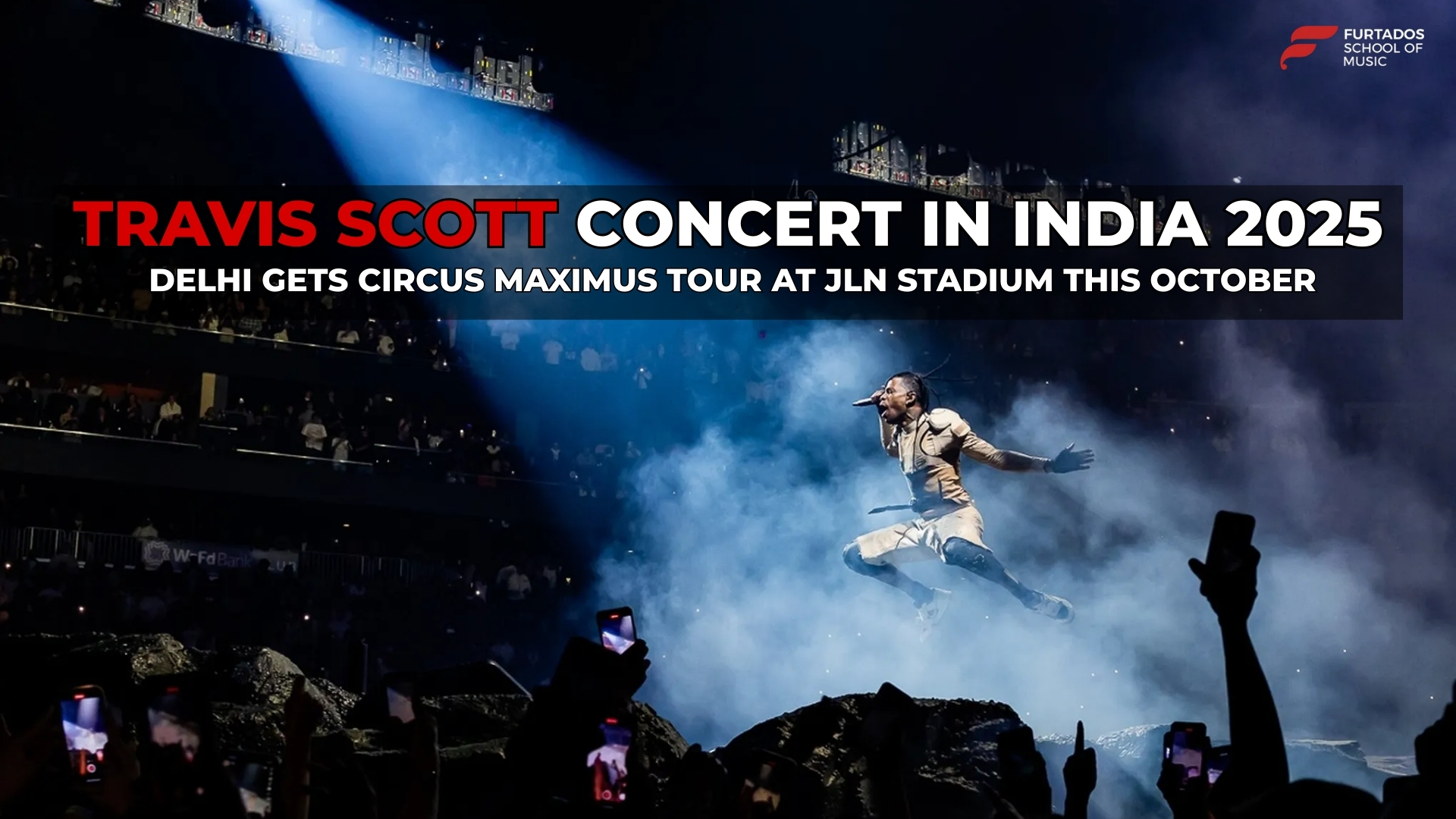 Travis Scott Concert in India 2025: Delhi Gets Circus Maximus Tour at JLN Stadium This October