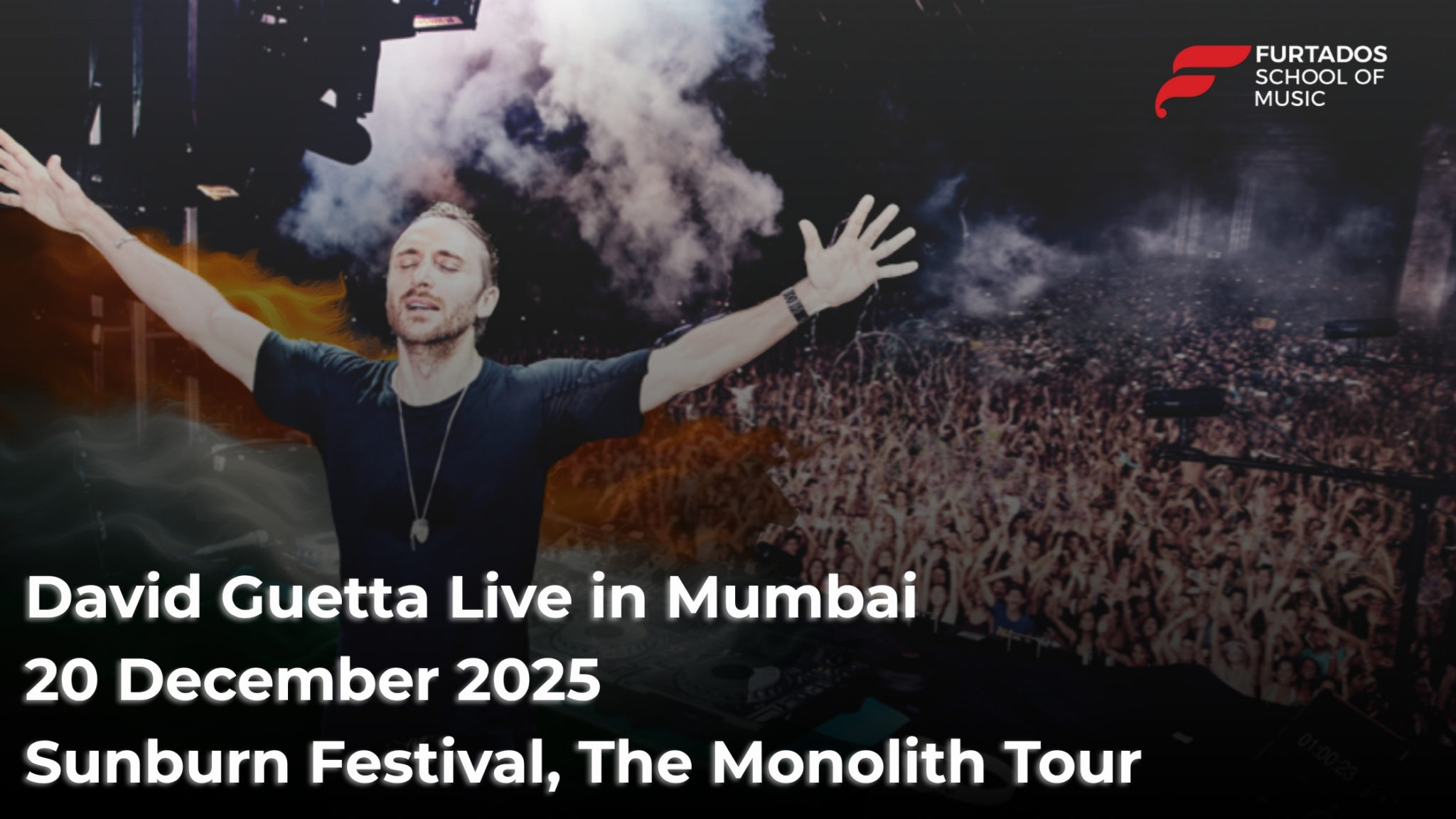 David Guetta Live in Mumbai - 20 December 2025 at Sunburn Festival, The ...
